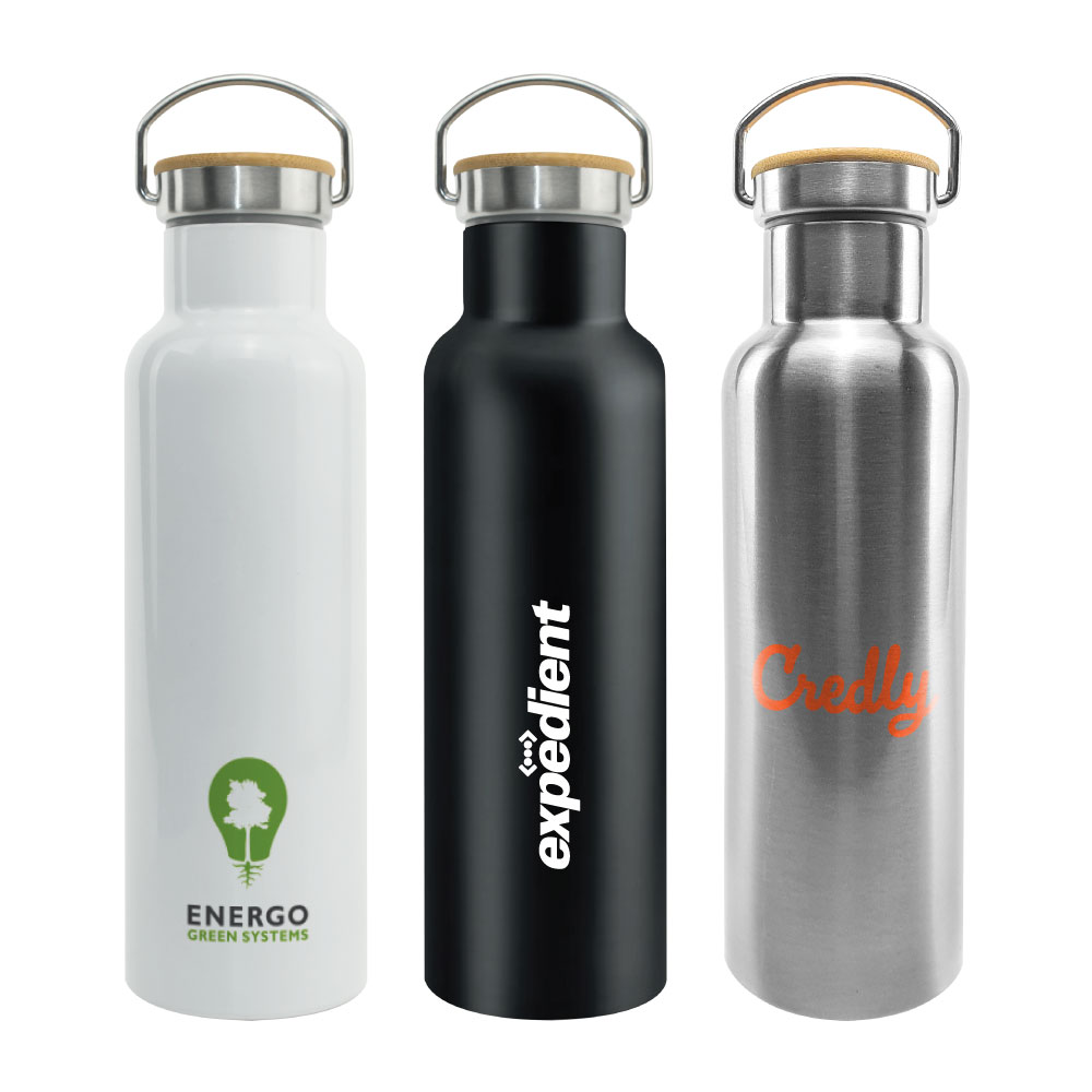 Corporate Promotional Items Bamboo Flask | Promotional Products Germany ...