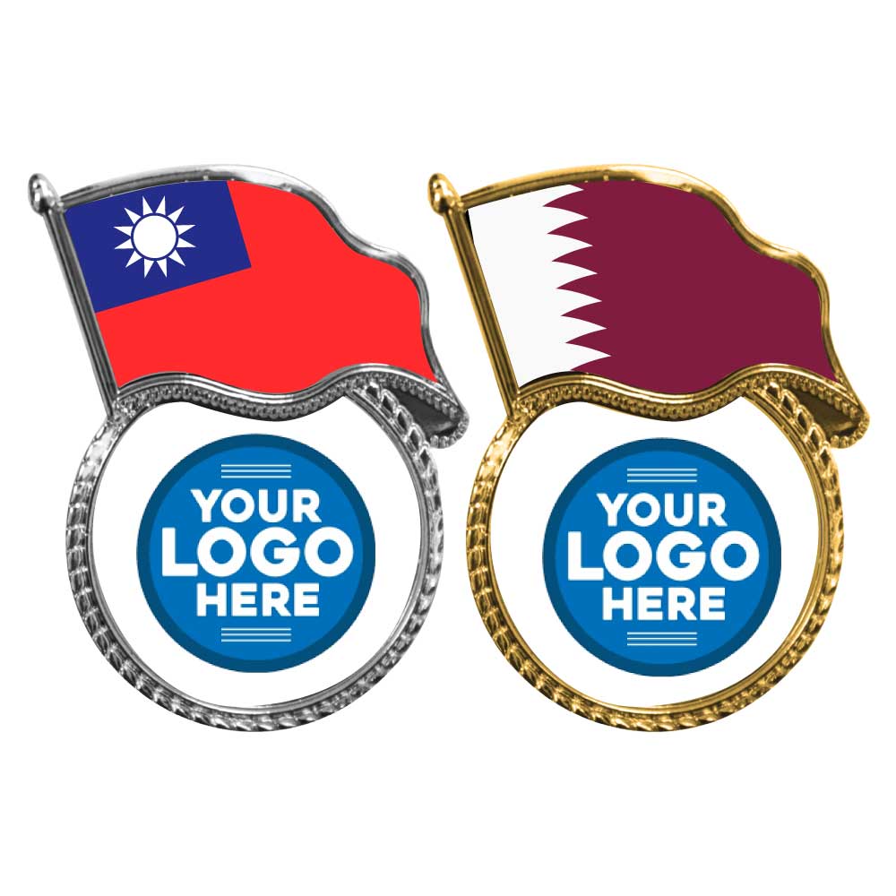 Promotional Flag Badges | Promotional Products Germany | Promotional ...